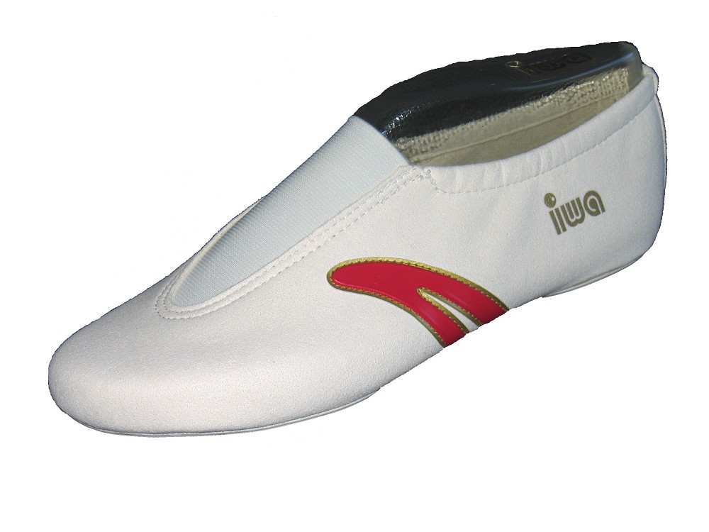 IWA 502 turnschuhe creme rot | TT-Gymnastics